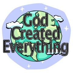 Creation Bible Story Book for Children - Kids Bible Lessons