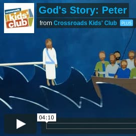 Video Bible Story: Peter Follows Jesus (free download) - Kids Bible Lessons