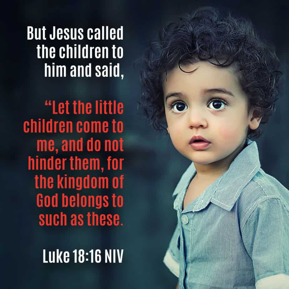 Top 10 Bible Verses about Children - What Jesus Said - Kids Bible Lessons